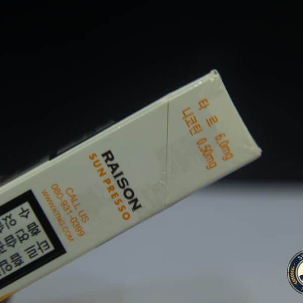 RAISON SUN PRESSO - Siêu Thị Thuốc Lá