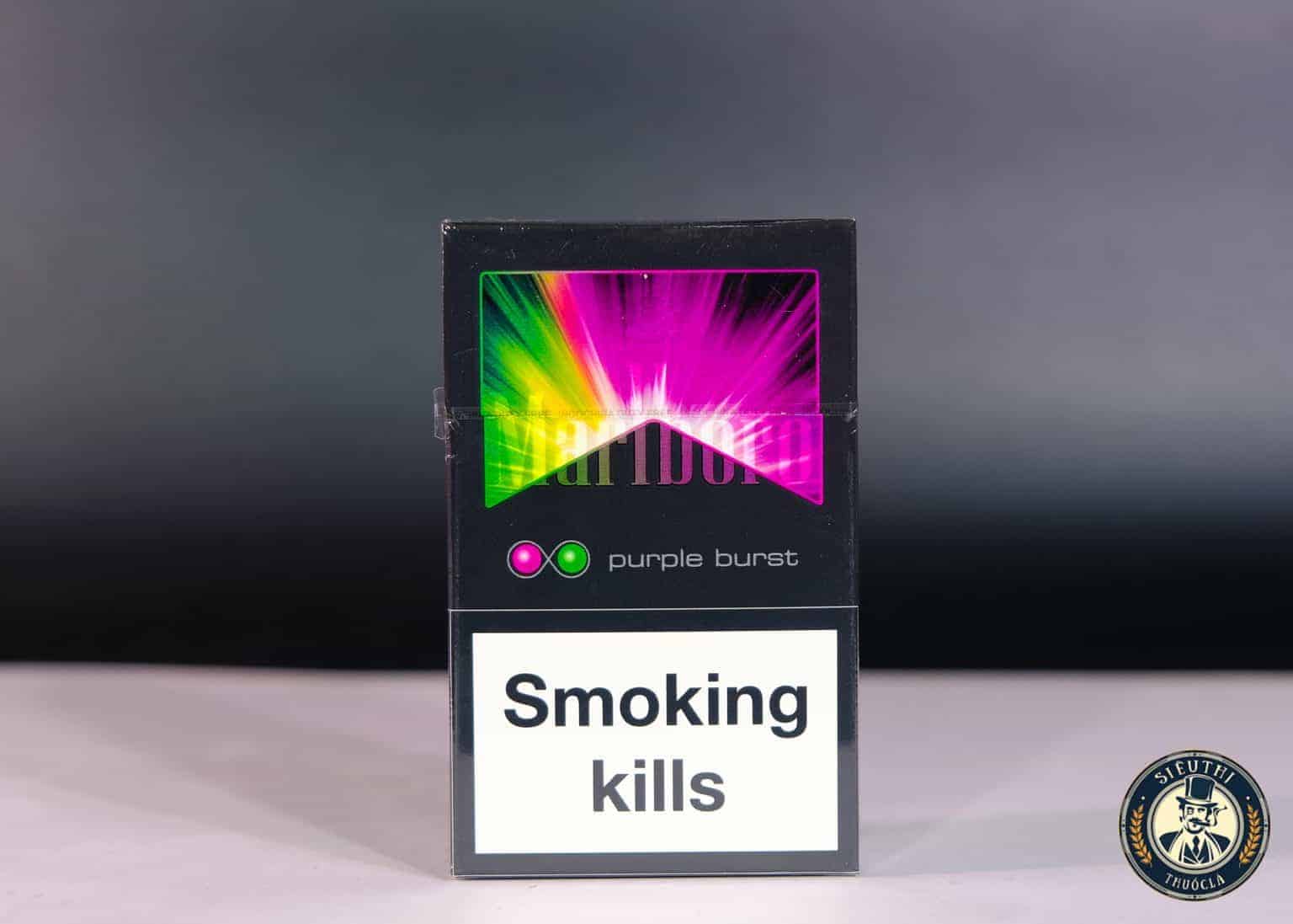 MARLBORO PURPLE BURST (Nho Bạc Hà) - Siêu Thị Thuốc Lá
