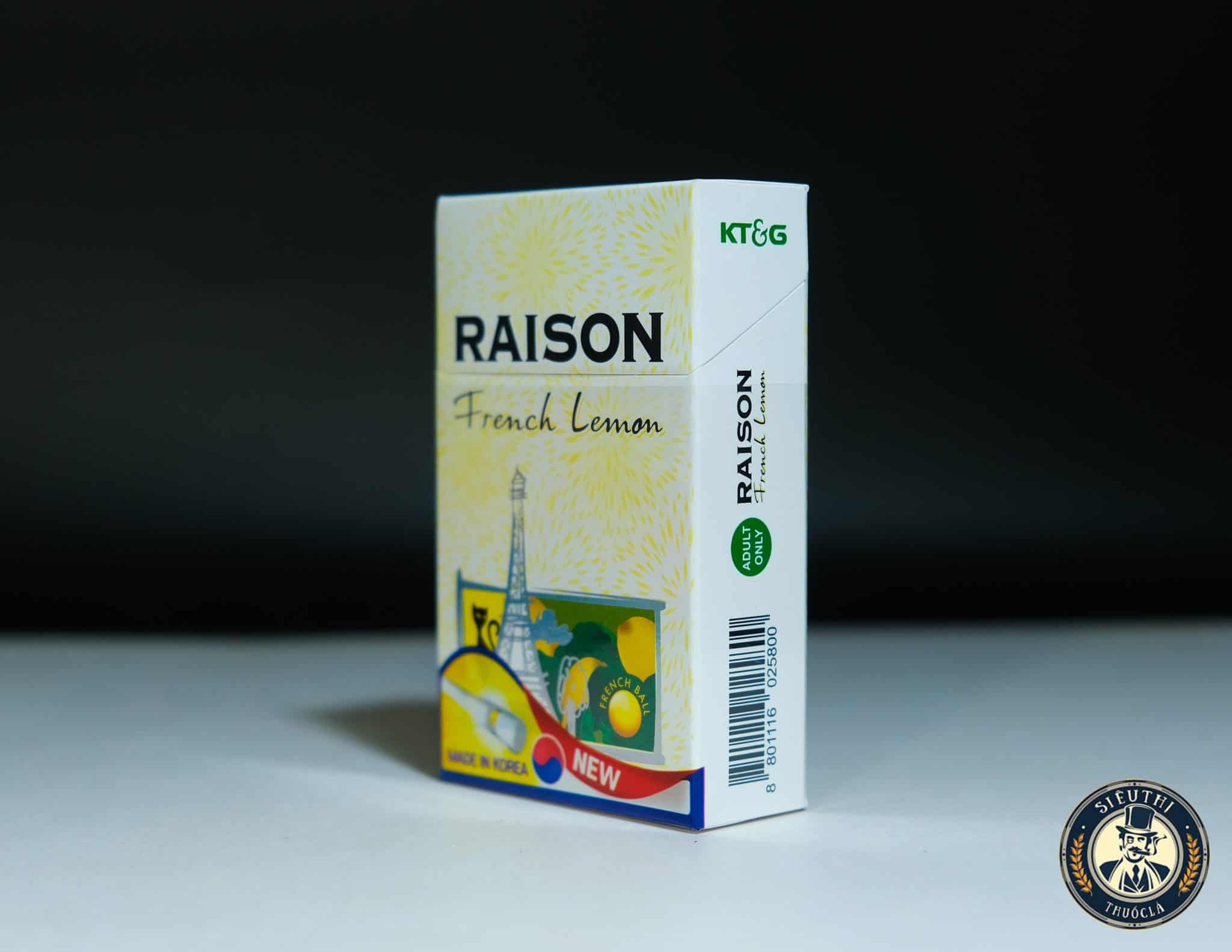 RAISON FRENCH LEMON (Chanh) - Siêu Thị Thuốc Lá