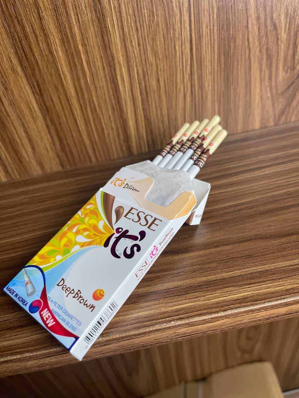 ESSE IT'S DEEP BROWN ( Vị Cafe Cam ) - Siêu Thị Thuốc Lá